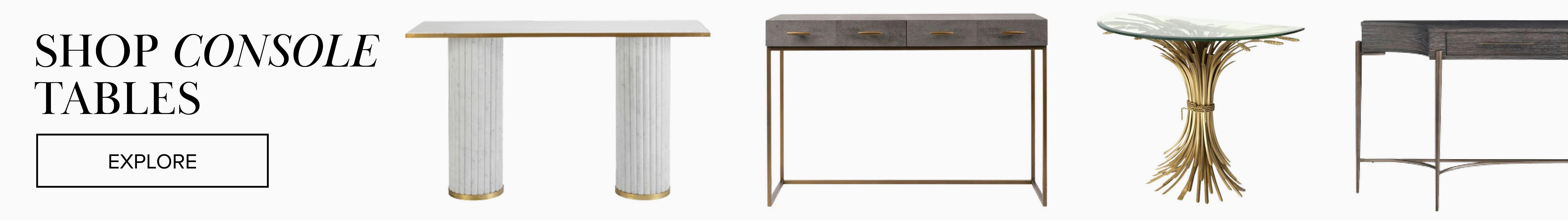 13 Unique Console Tables | Small & Bespoke Designs | LuxDeco