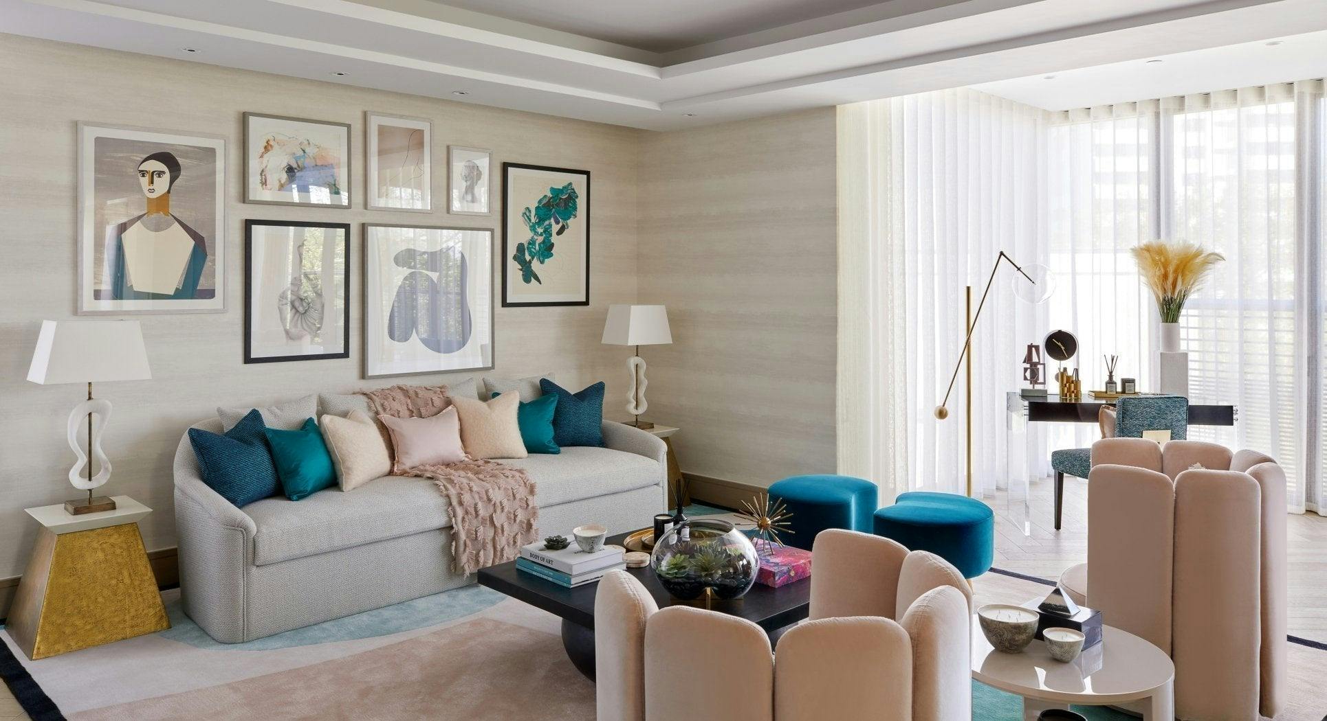 Living Room Wall Decor Ideas | How to Display Art | LuxDeco