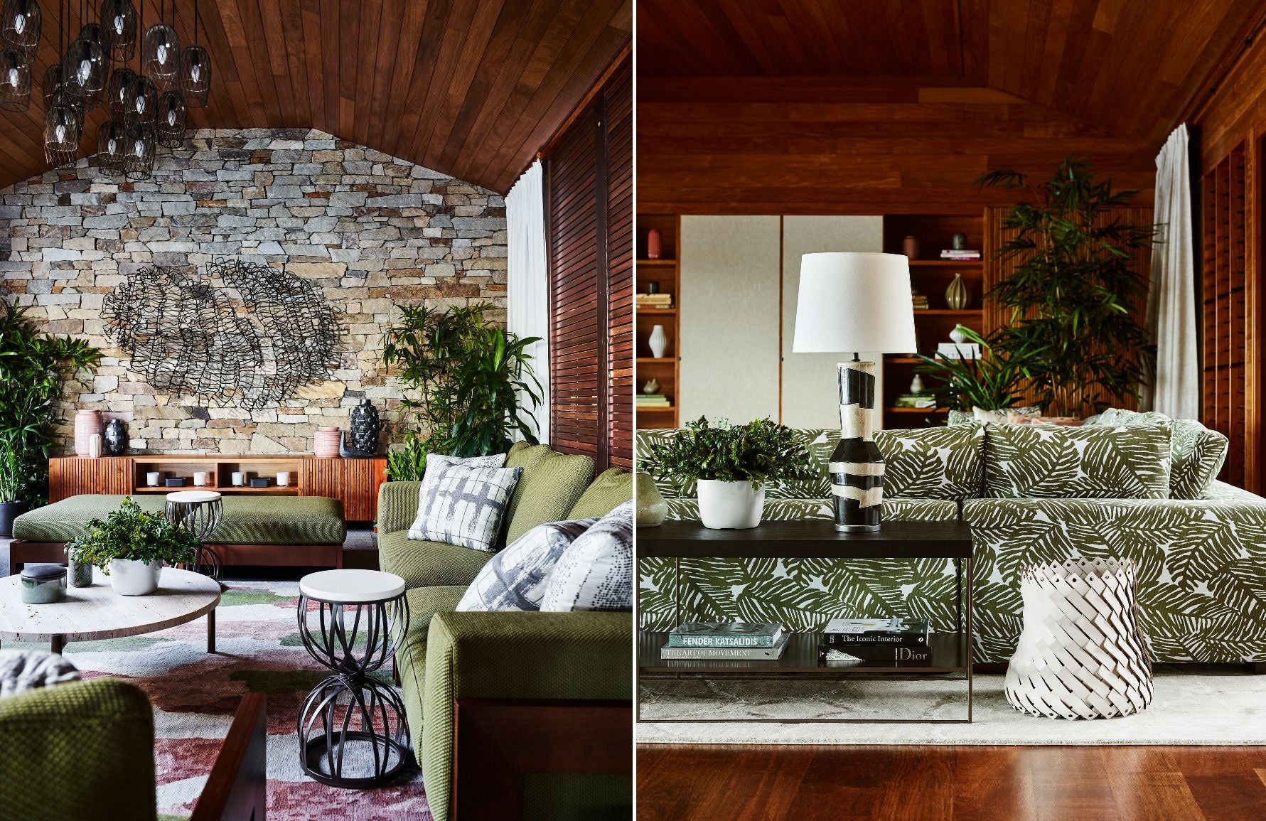 Green Living Room Ideas Decorating with Green LuxDeco
