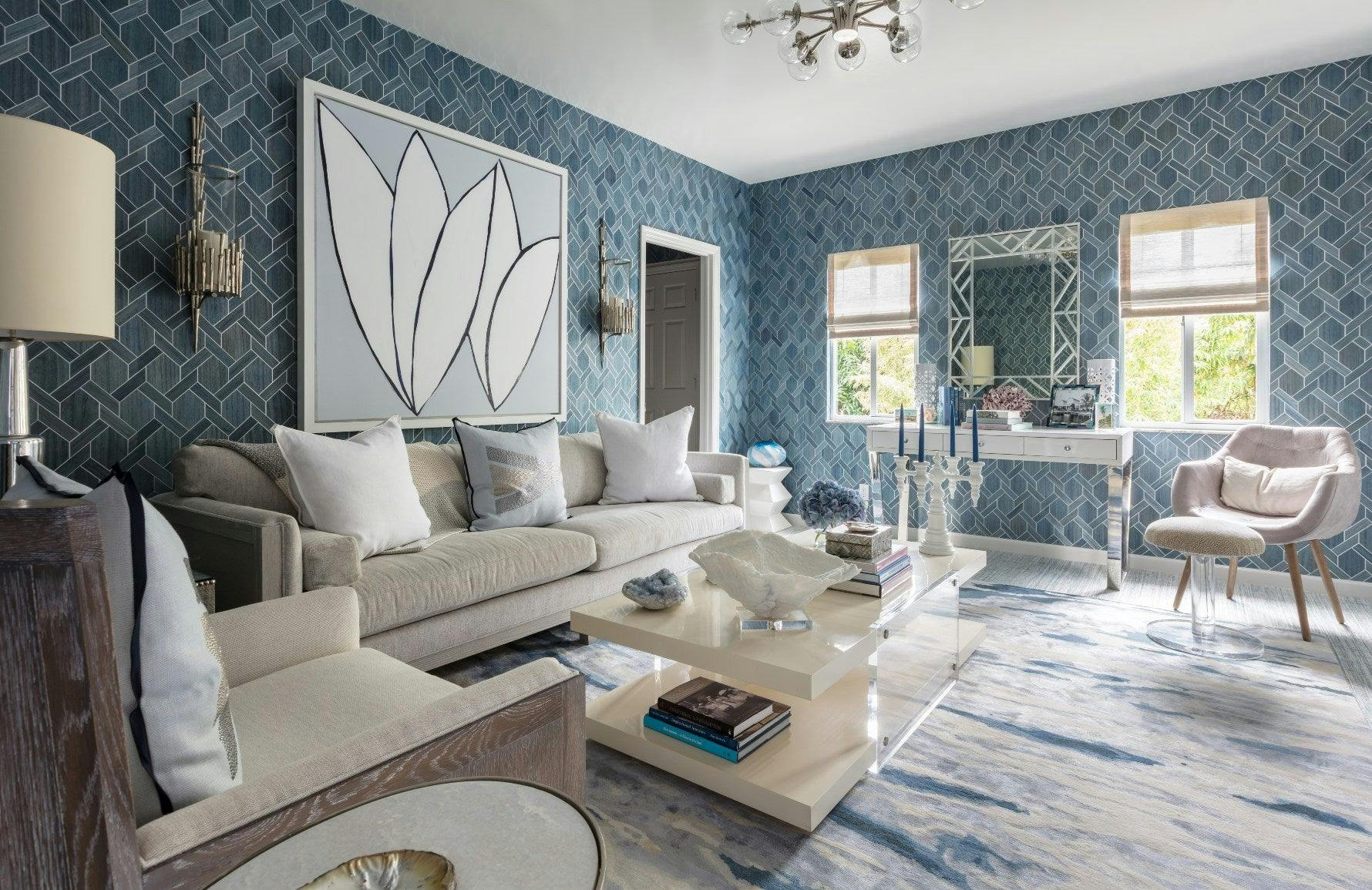 11 Incredible Blue Living Room Colour Scheme Ideas | LuxDeco