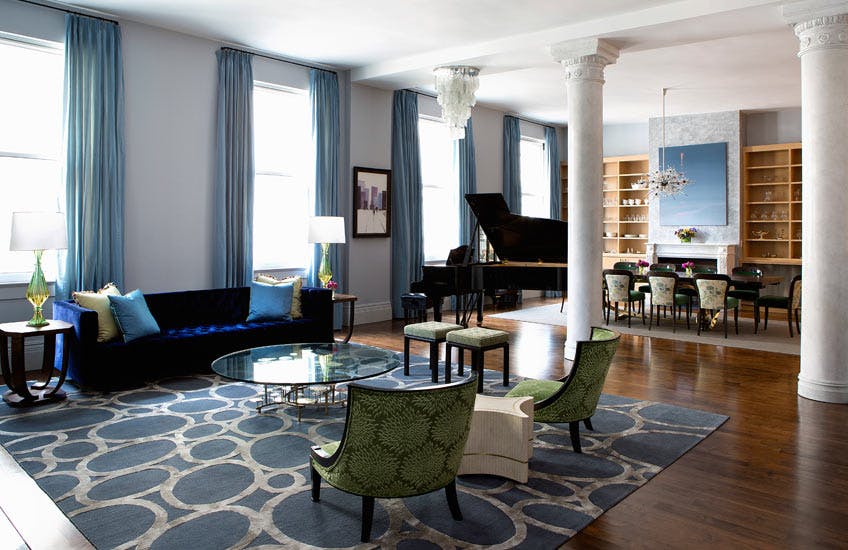 16 Unique Living Room Area Rug Ideas For Your Interior | LuxDeco