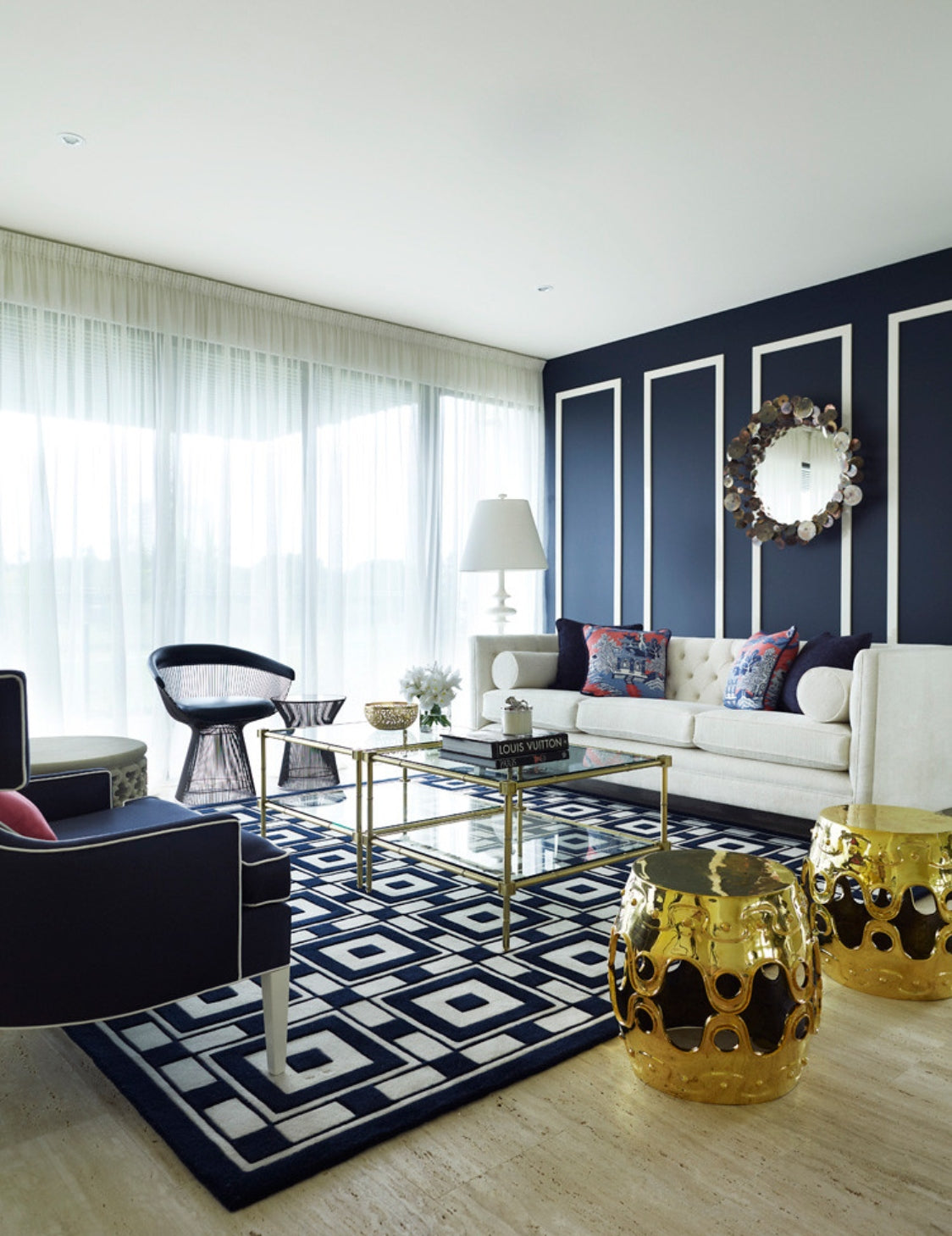 How To Mix Metals: Metallic Decor Ideas | LuxDeco