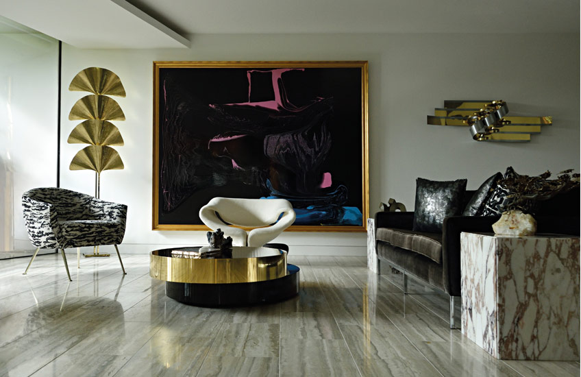 How To Style With Abstract Art | Styling Abstract Art | LuxDeco