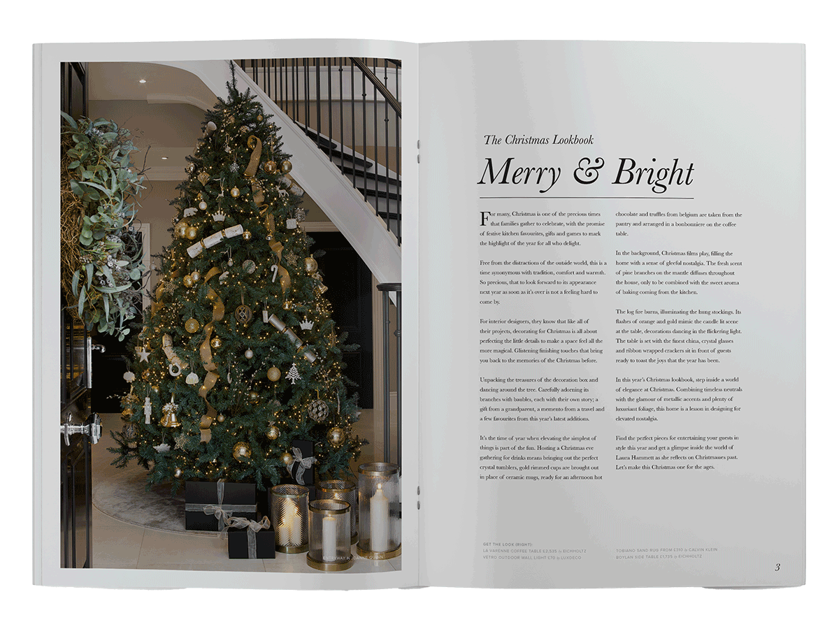 Discover The Christmas Lookbook | LuxDeco