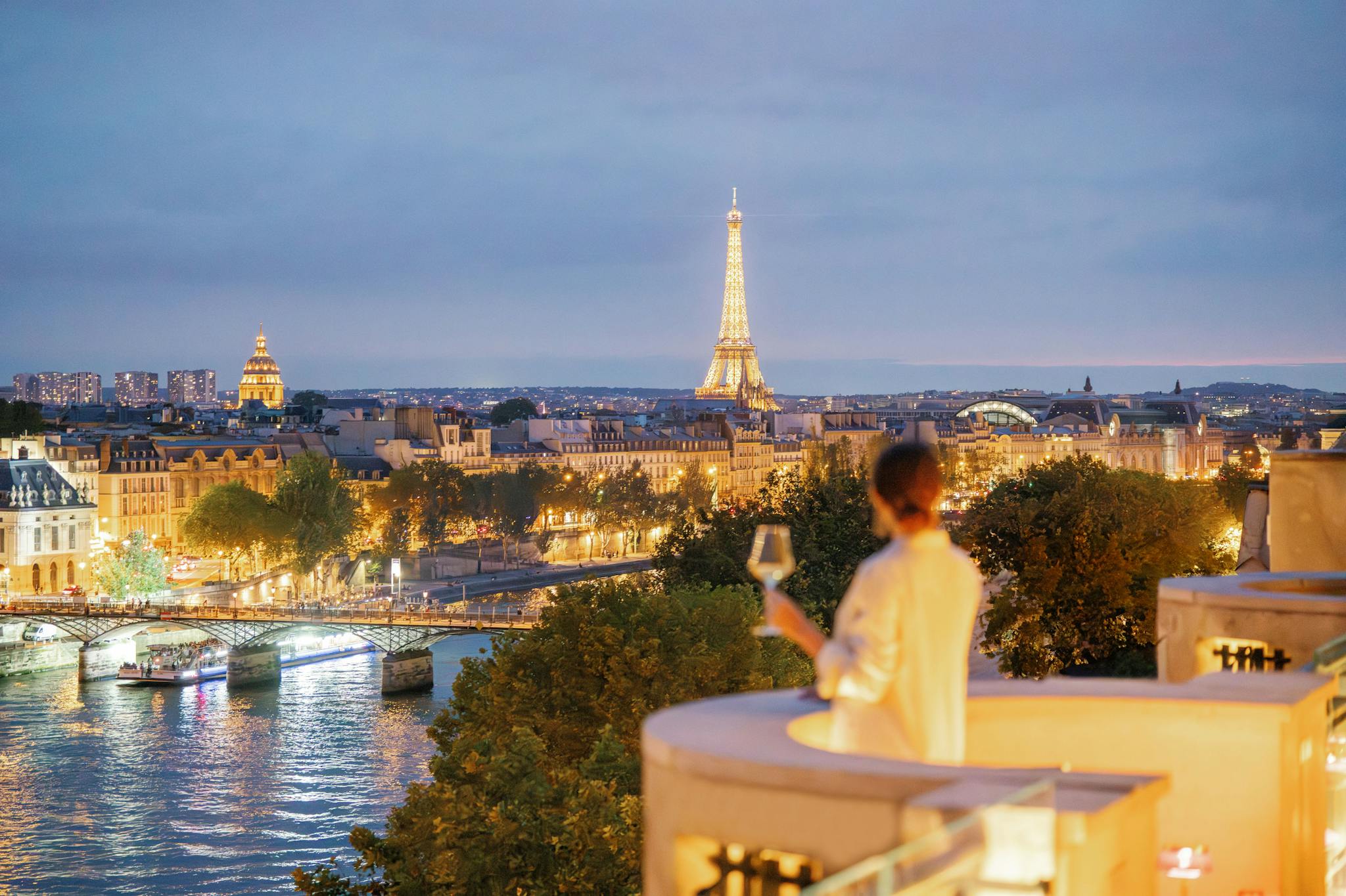 Le Tout-Paris – Restaurant étoilé avec vue sur Paris | Cheval Blanc Paris