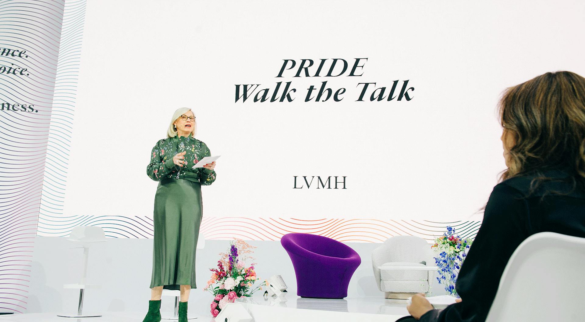 With the “Walk the Talk” event, LVMH launches Prid... - LVMH