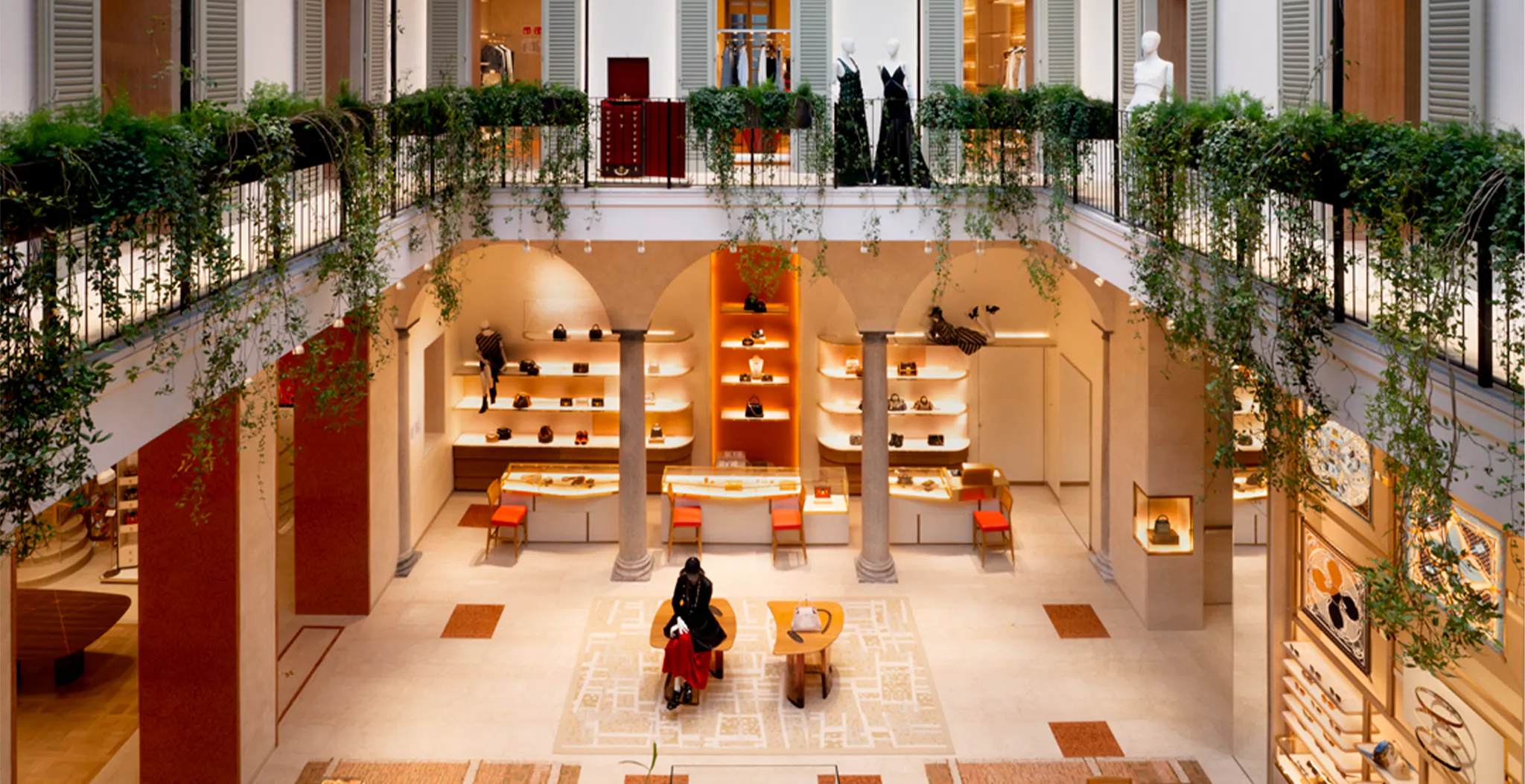 Louis Vuitton reopens Milan flagship, a tribute to... - LVMH