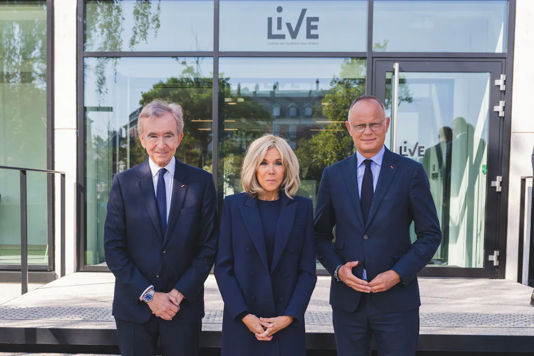 Inauguré ce jour en présence de Brigitte Macron, d... - LVMH