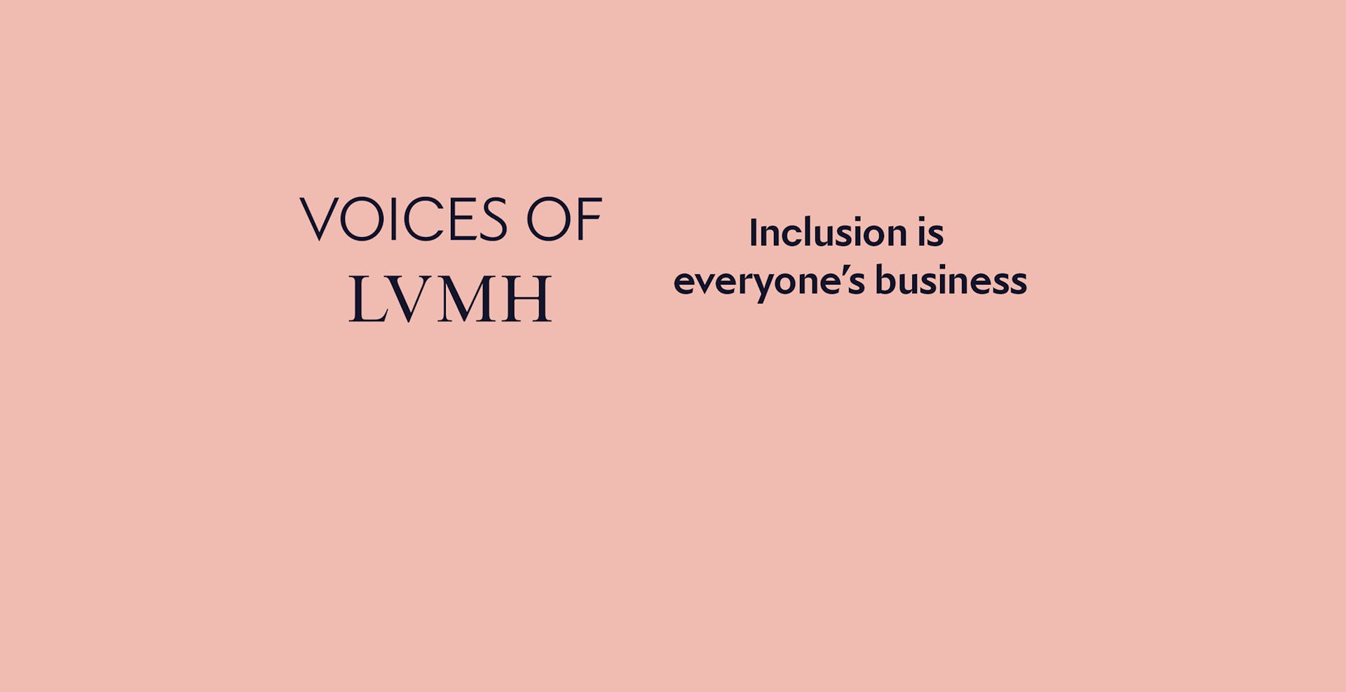 LVMH Launches Its New Edition of "Voices of Inclus... - LVMH