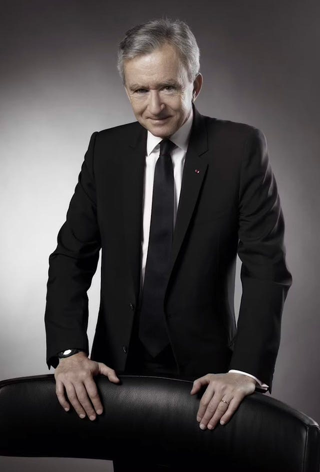 Bernard Arnault, Presidente e CEO - LVMH