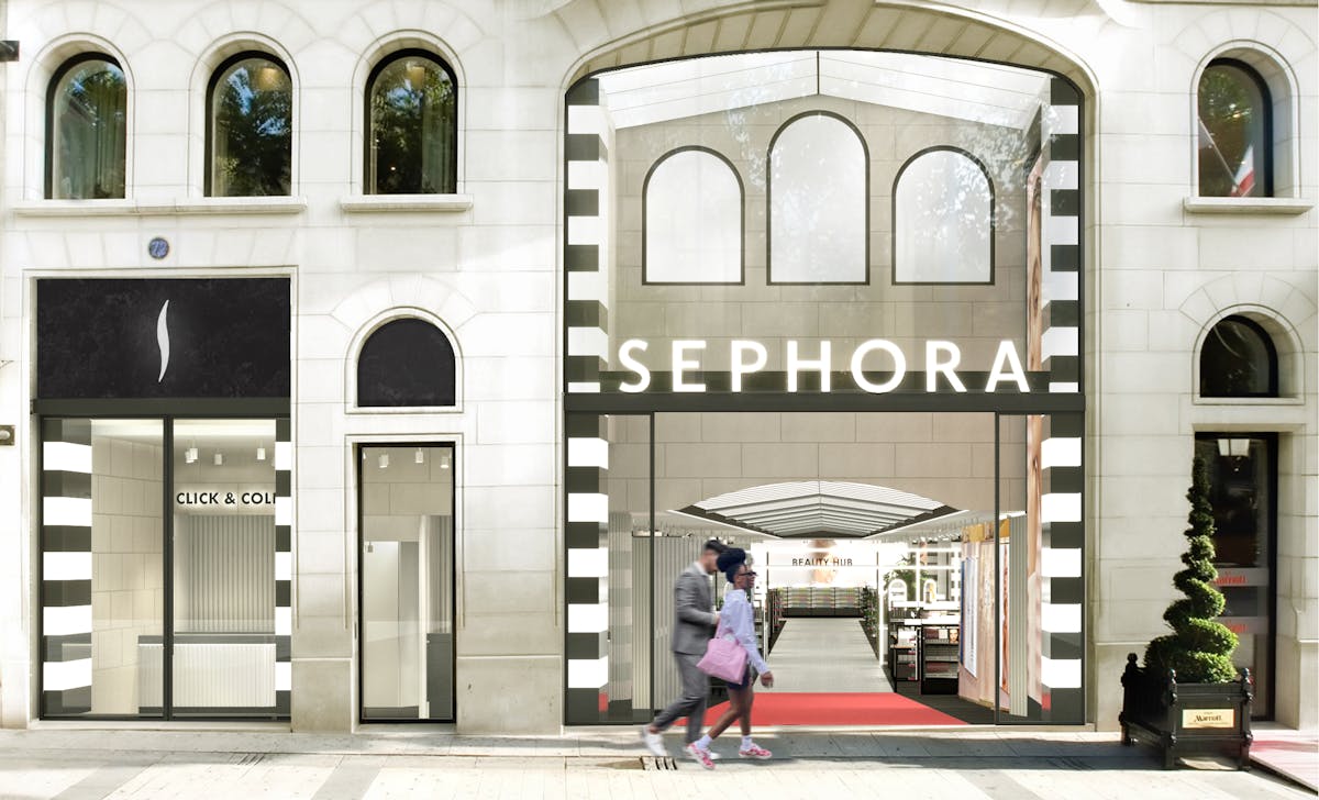 Sephora dévoile son nouveau flagship sur les Champ... - LVMH