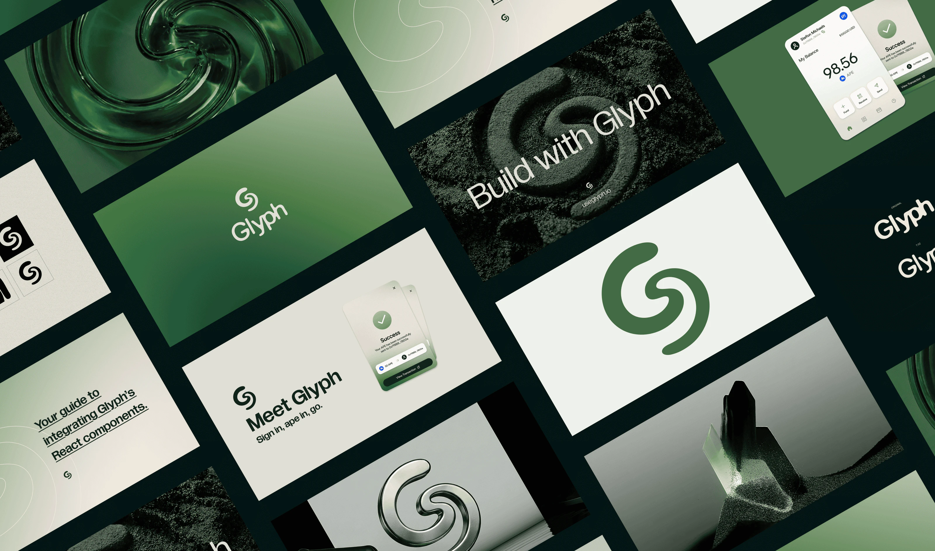 Glyph & ApeChain: Brand Identity & Design System