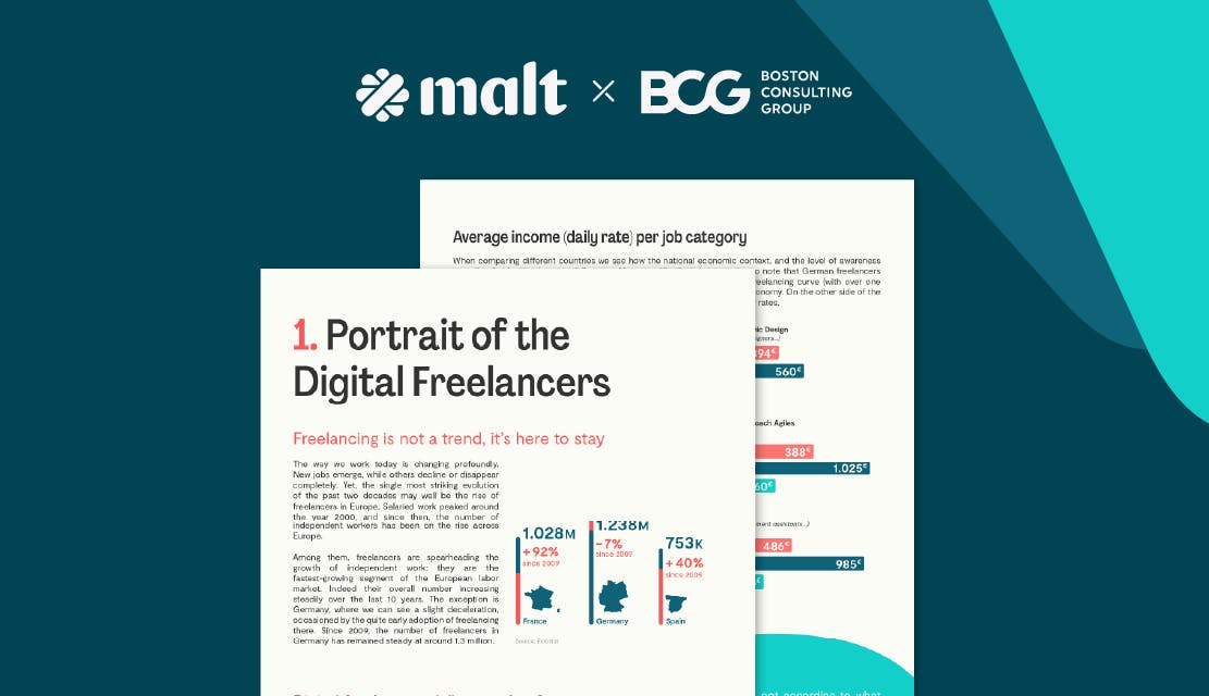 Malt x BCG: freelancen in Europa 2021