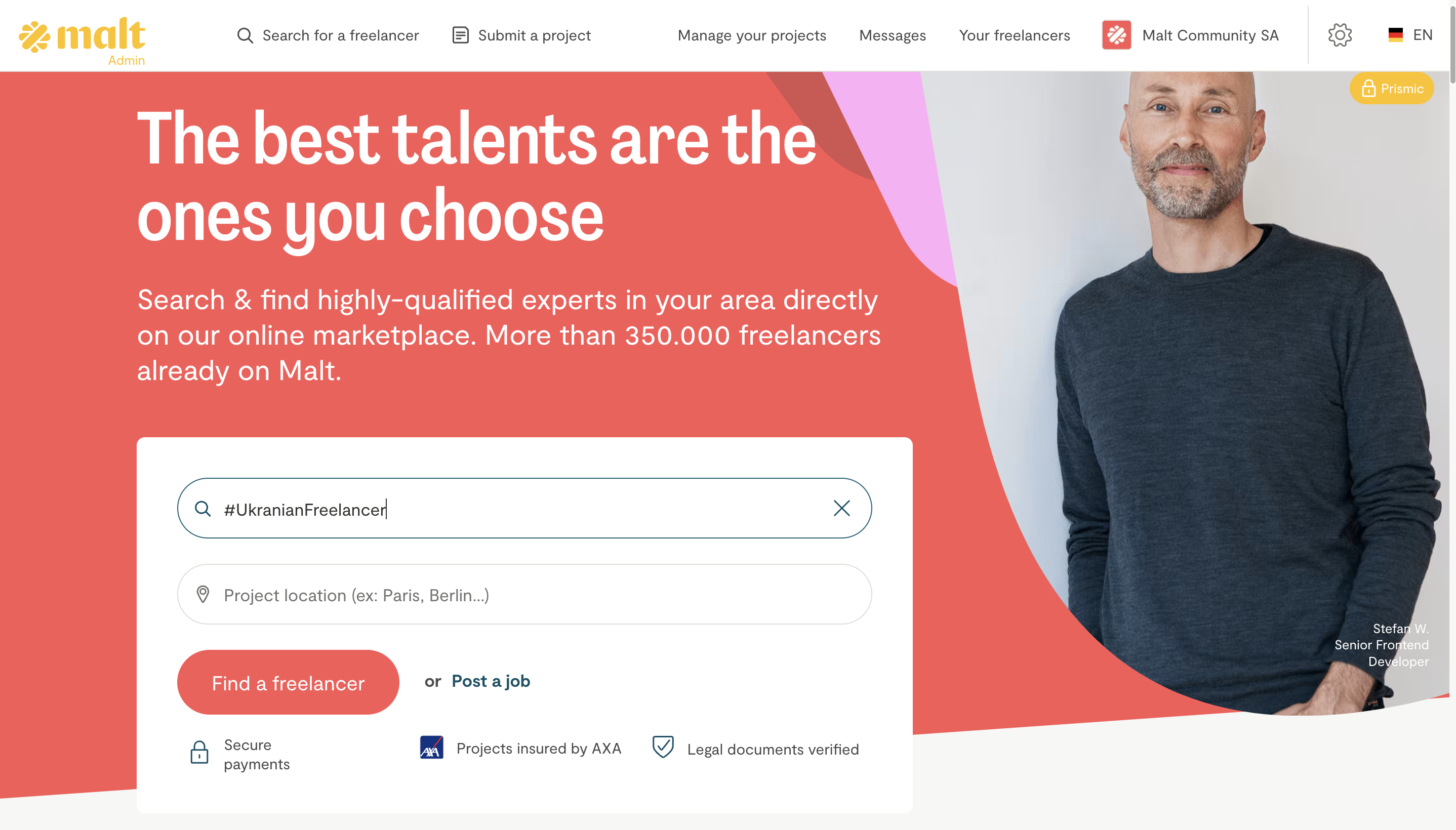 How to participate in Malt’s #UkrainianFreelancer initiative - Malt