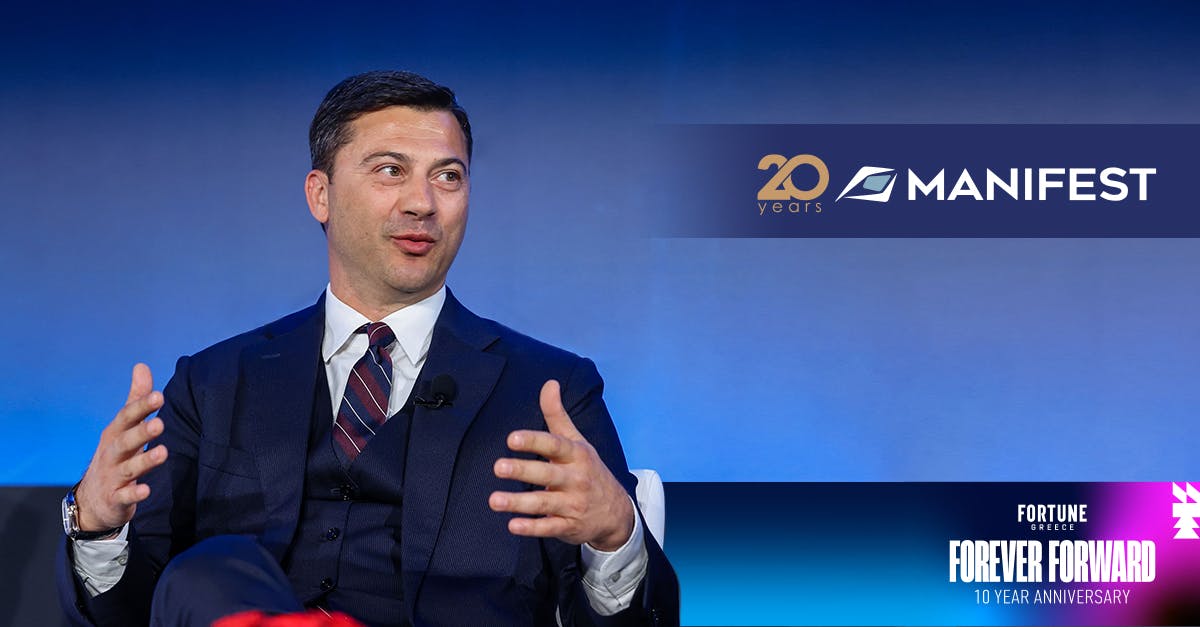 The CEO of Manifest at Fortune Greece