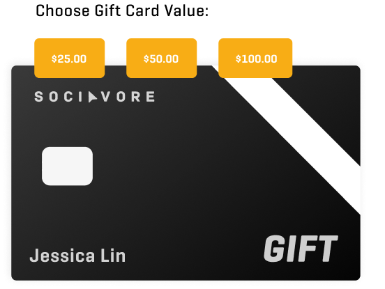 Sell Gift Cards on Your Restaurant Website | Sociavore