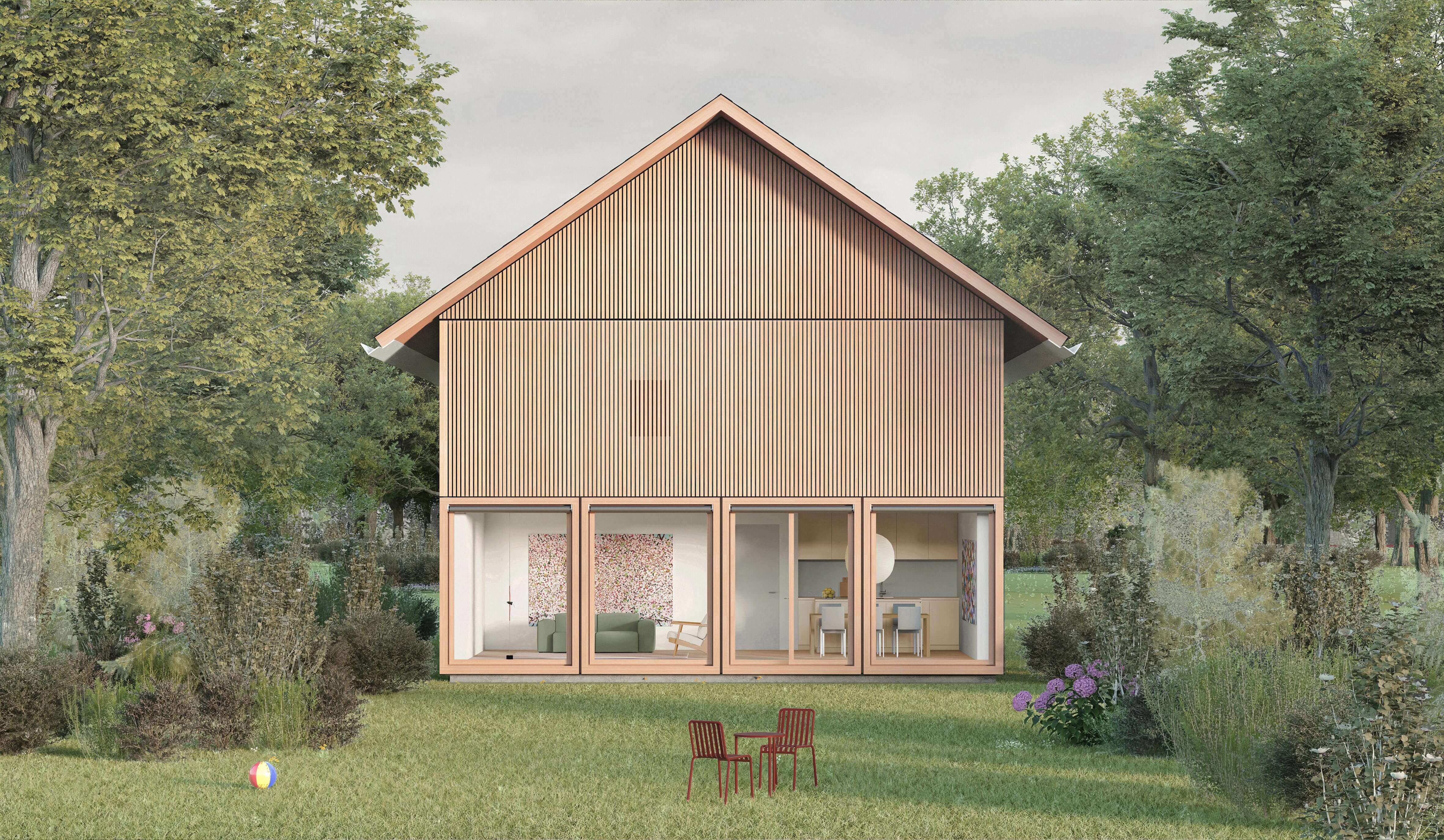 MDLR 153 D - Marles Montažne hiše