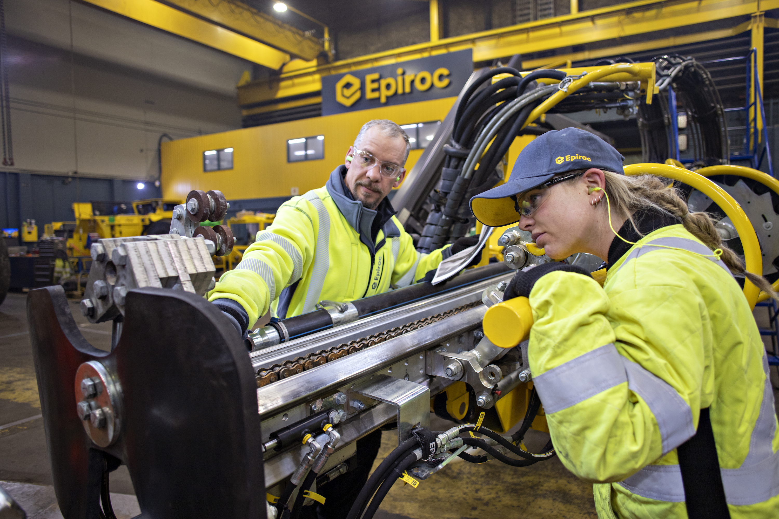 Epiroc tar hjälp av Manpower för att hitta tekniker