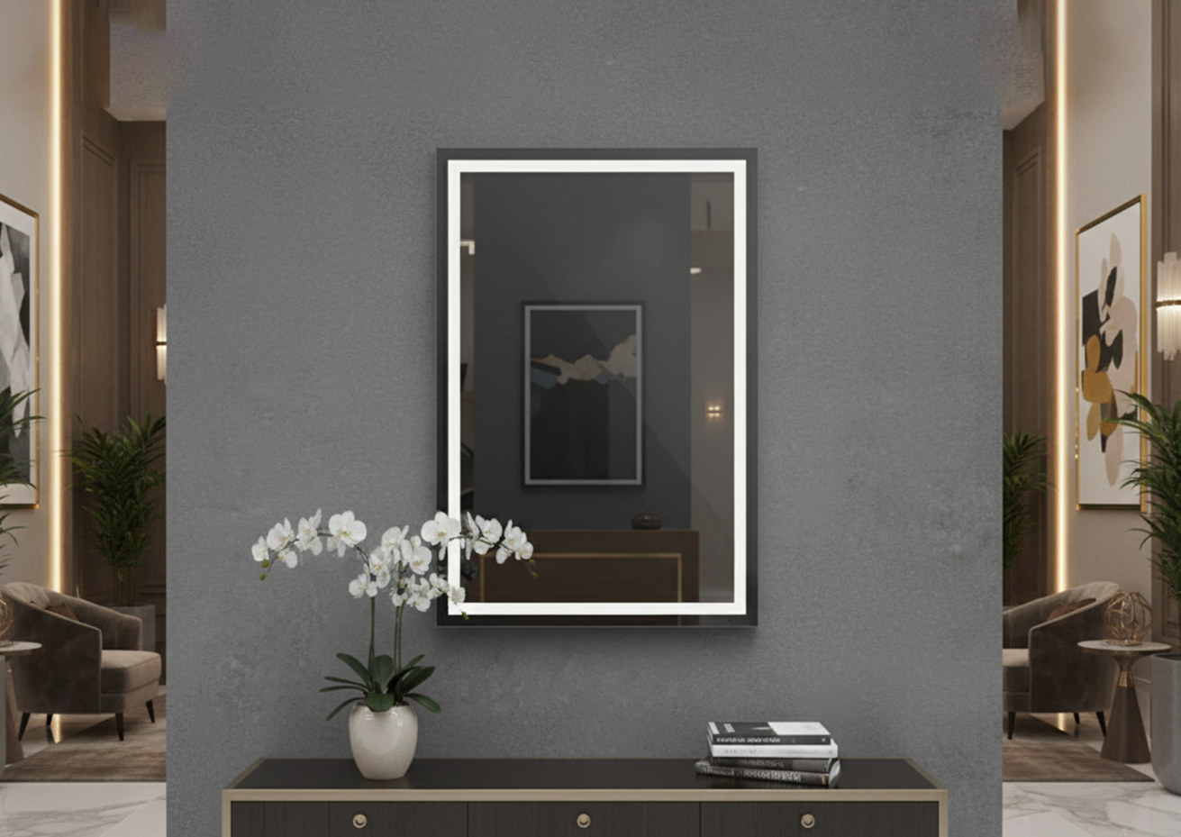 LED Mirrors by Matrix Mirrors | Classic, Future & Deco Lines