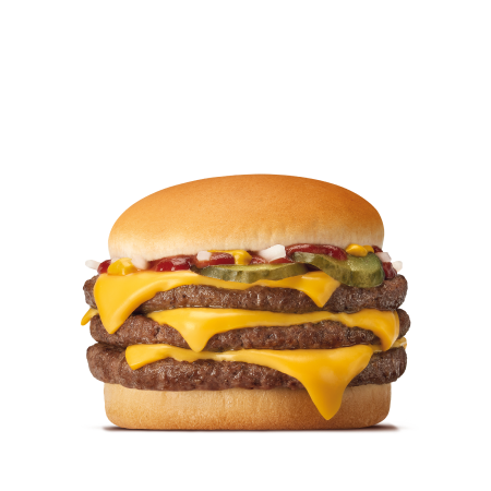 McDonald's - Cheeseburger triple