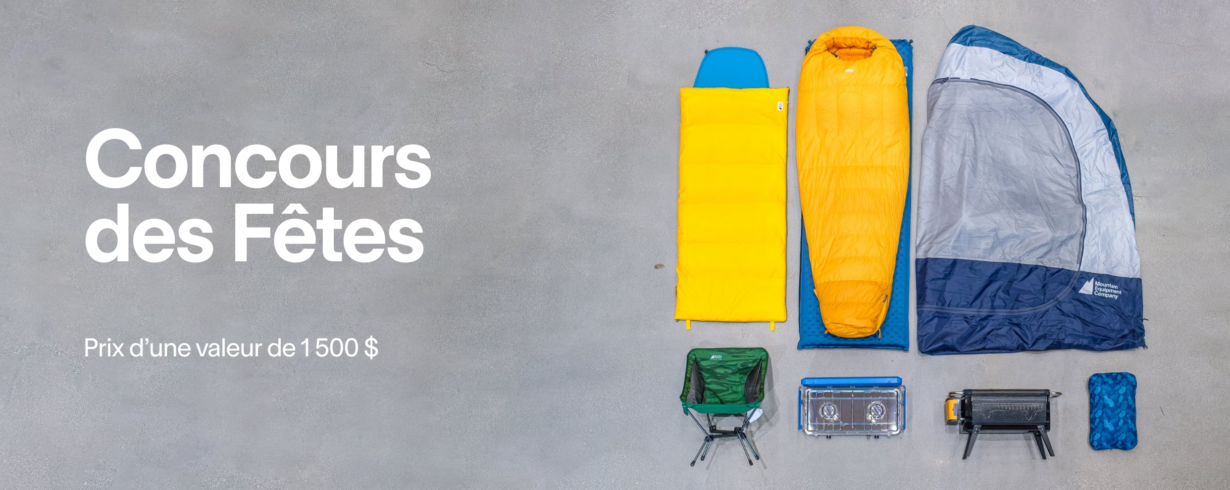 Kit de prix pour les champions du camping | MEC