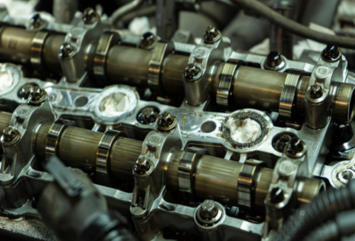 What are camshafts and why are they needed?
