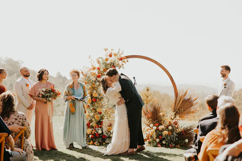 Fall Wedding in Sacred Mountain Julian California - Meggy Weggy | San ...