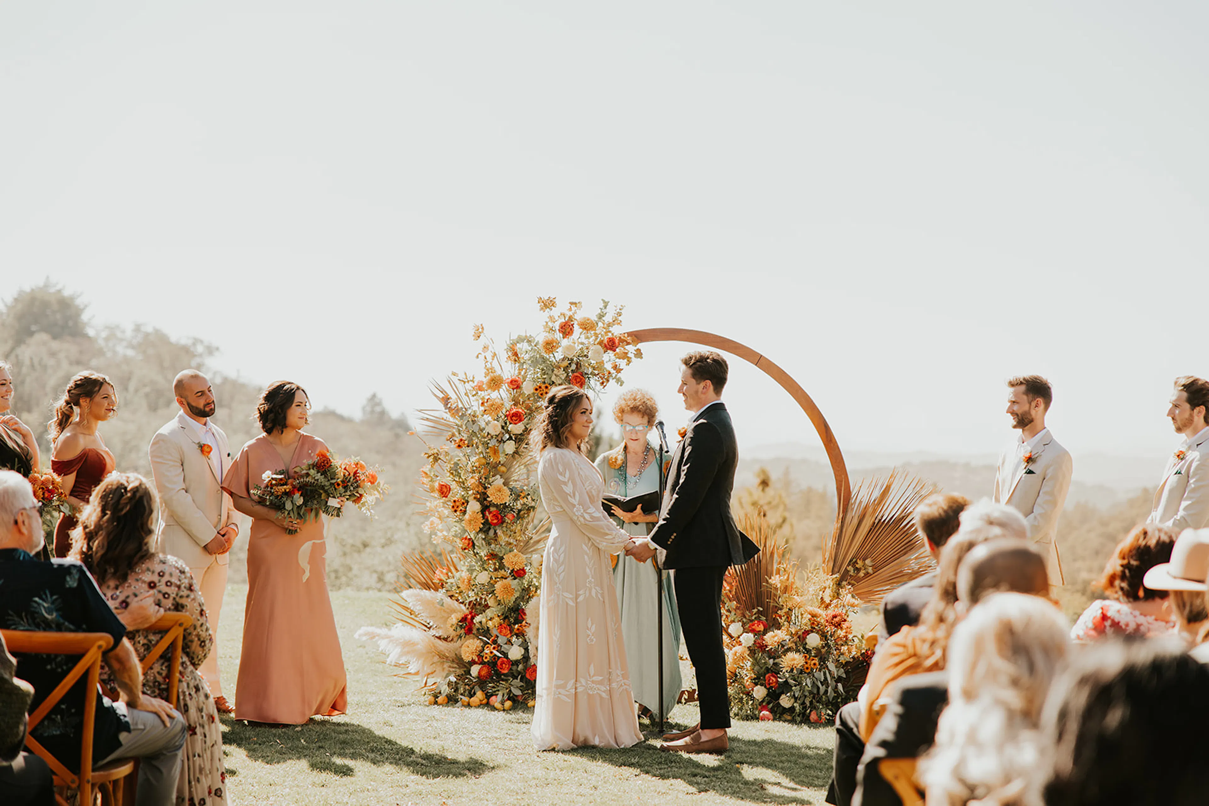 Fall Wedding in Sacred Mountain Julian California - Meggy Weggy | San ...