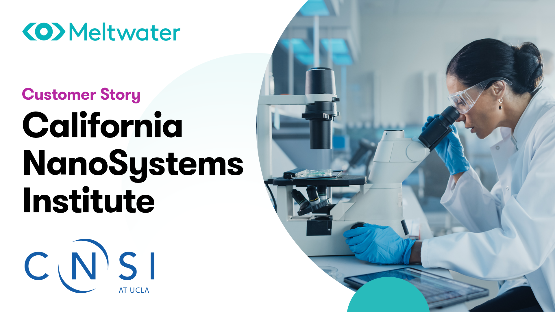 CNSI at UCLA — Meltwater Customer Story