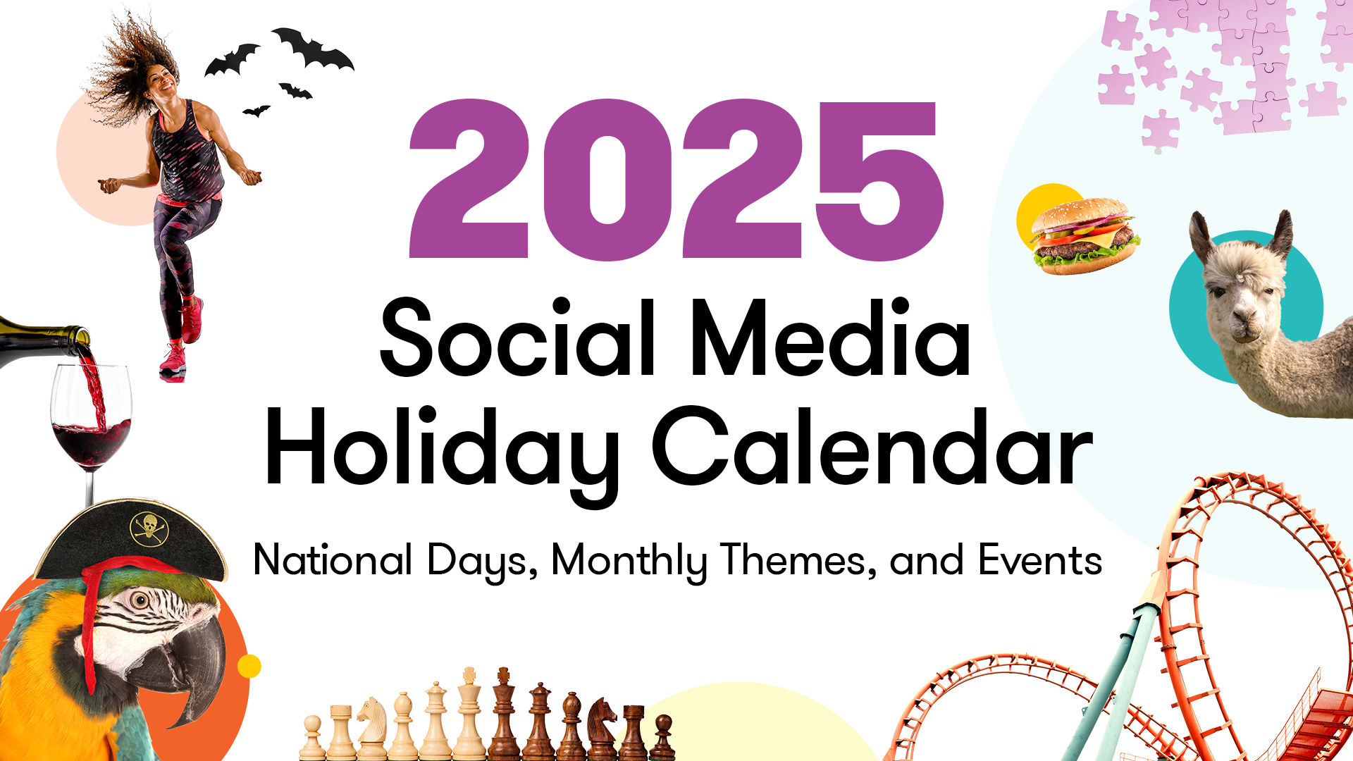 2025 National Days Calendar for Social Media