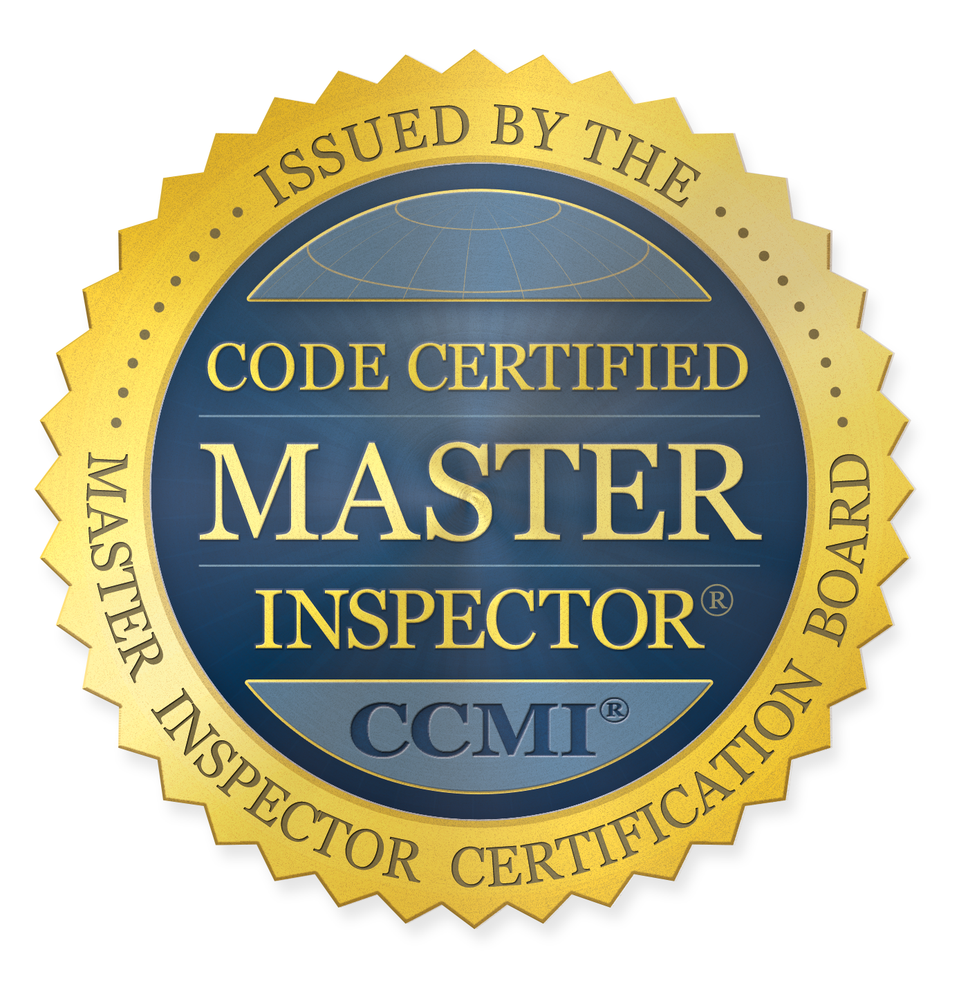 Use requirements for Code Certified Master Inspector - CCMI® and logo.