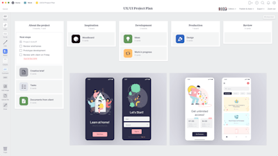Visual Workspace For UX/UI Designers - Milanote