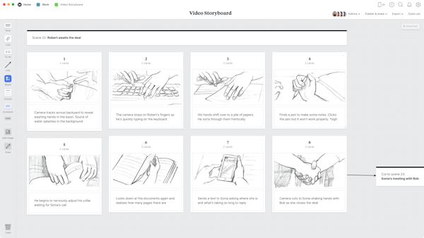 Video Storyboard - Templates & Examples - Milanote