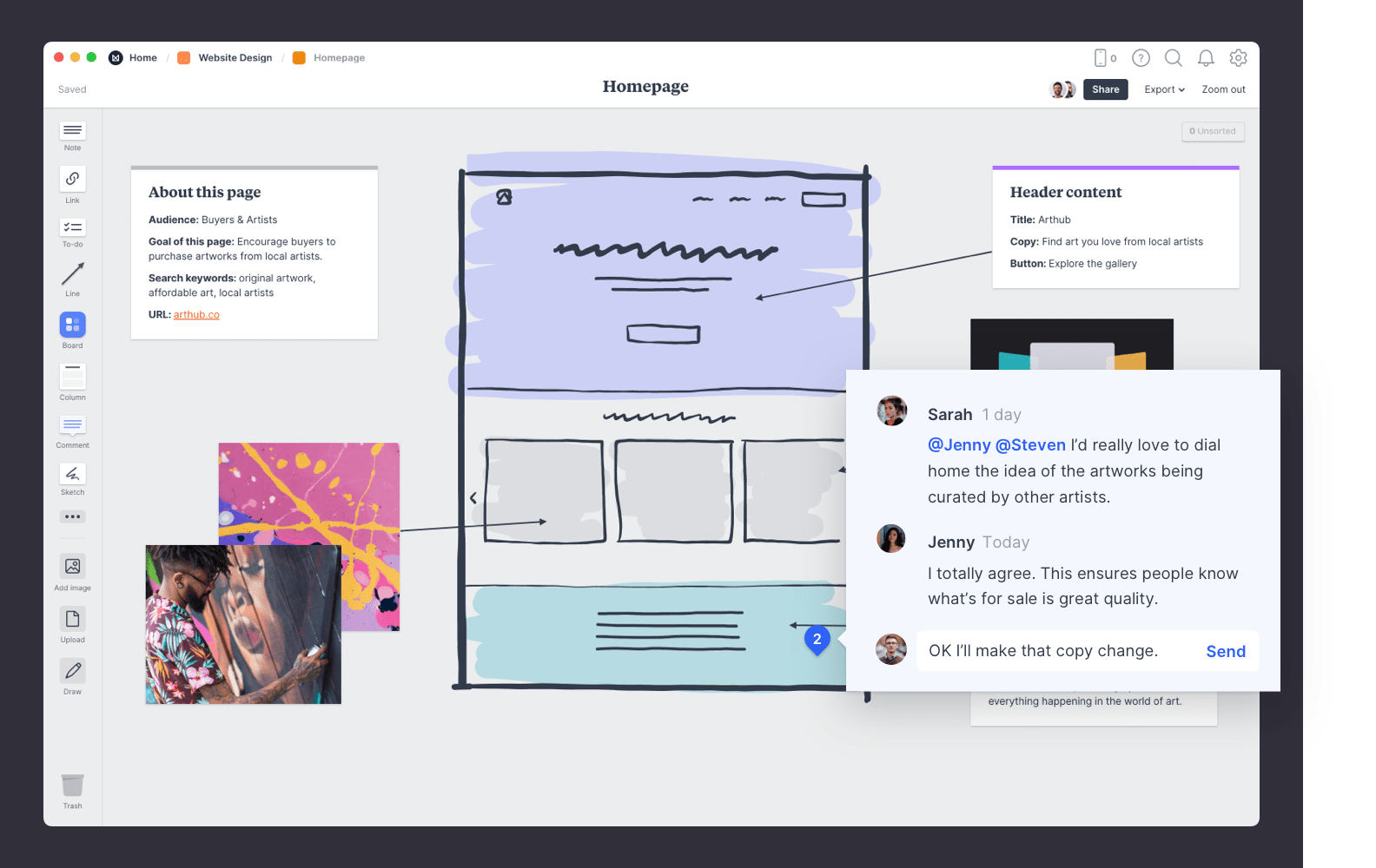 Website Plan - Free Template & Example - Milanote