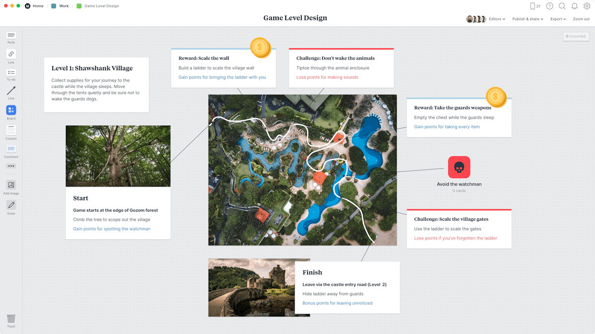 Game Design Flow Chart Template & Example - Milanote