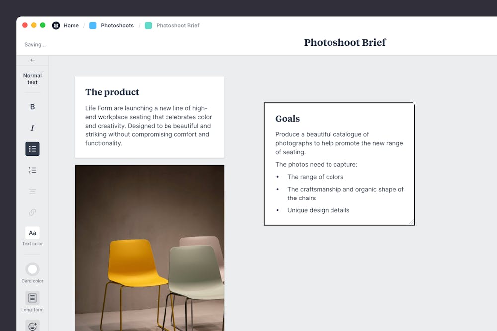 The six essential steps to planning a photoshoot