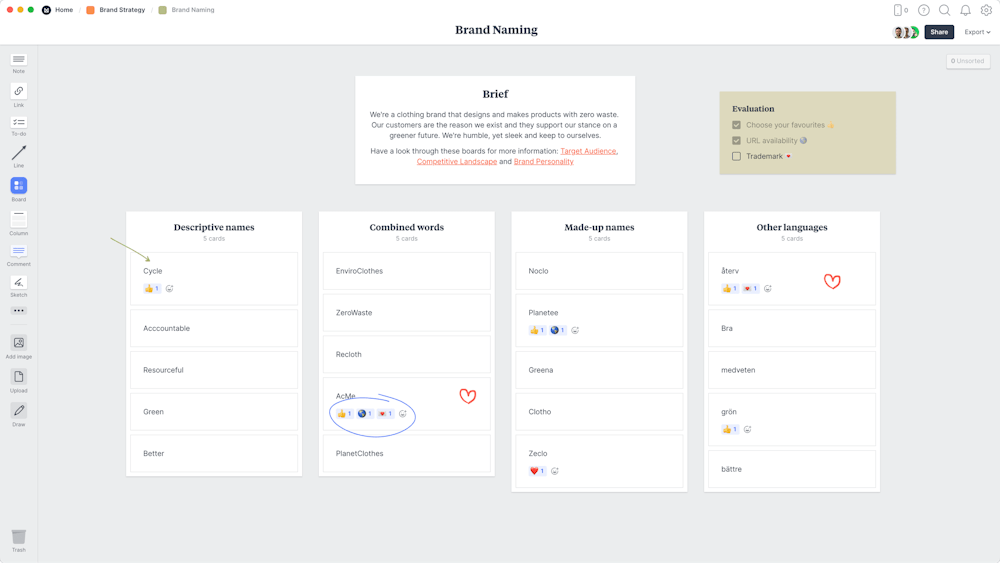 9 Essential Brand Strategy Templates (free) - Milanote