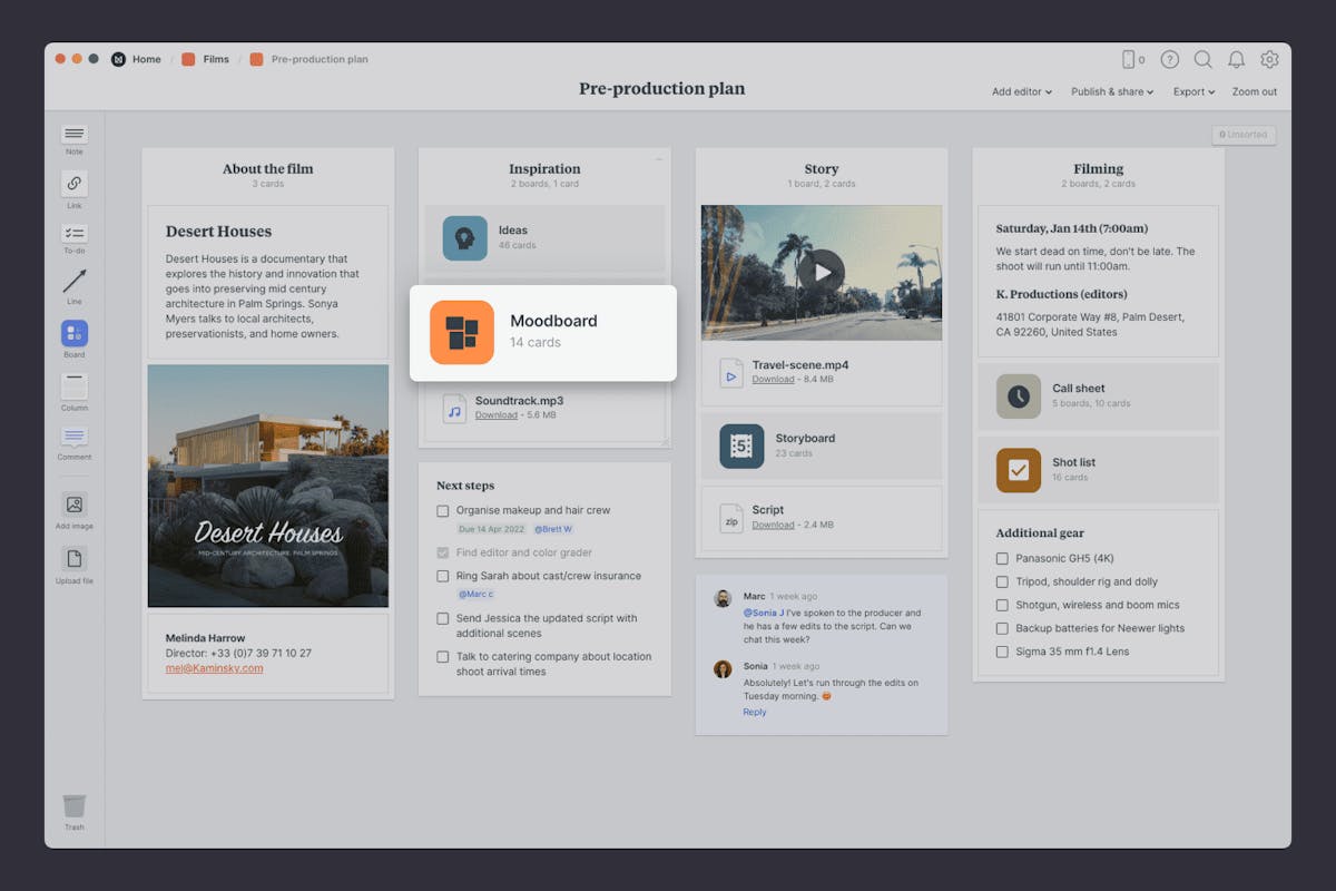How to Plan a Film: The six essential steps of film pre-production