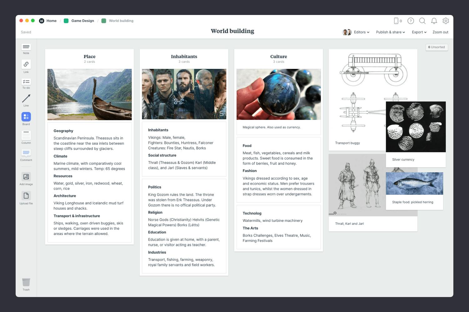 Game Design Document - Template & Example - Milanote