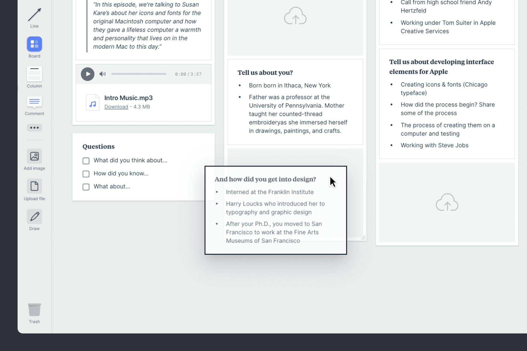Free Podcast Outline Template & Example - Milanote