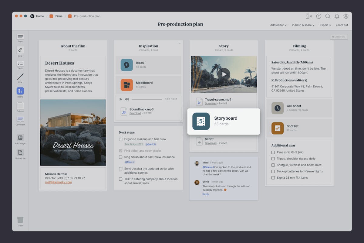 How to Plan a Film: The six essential steps of film pre-production