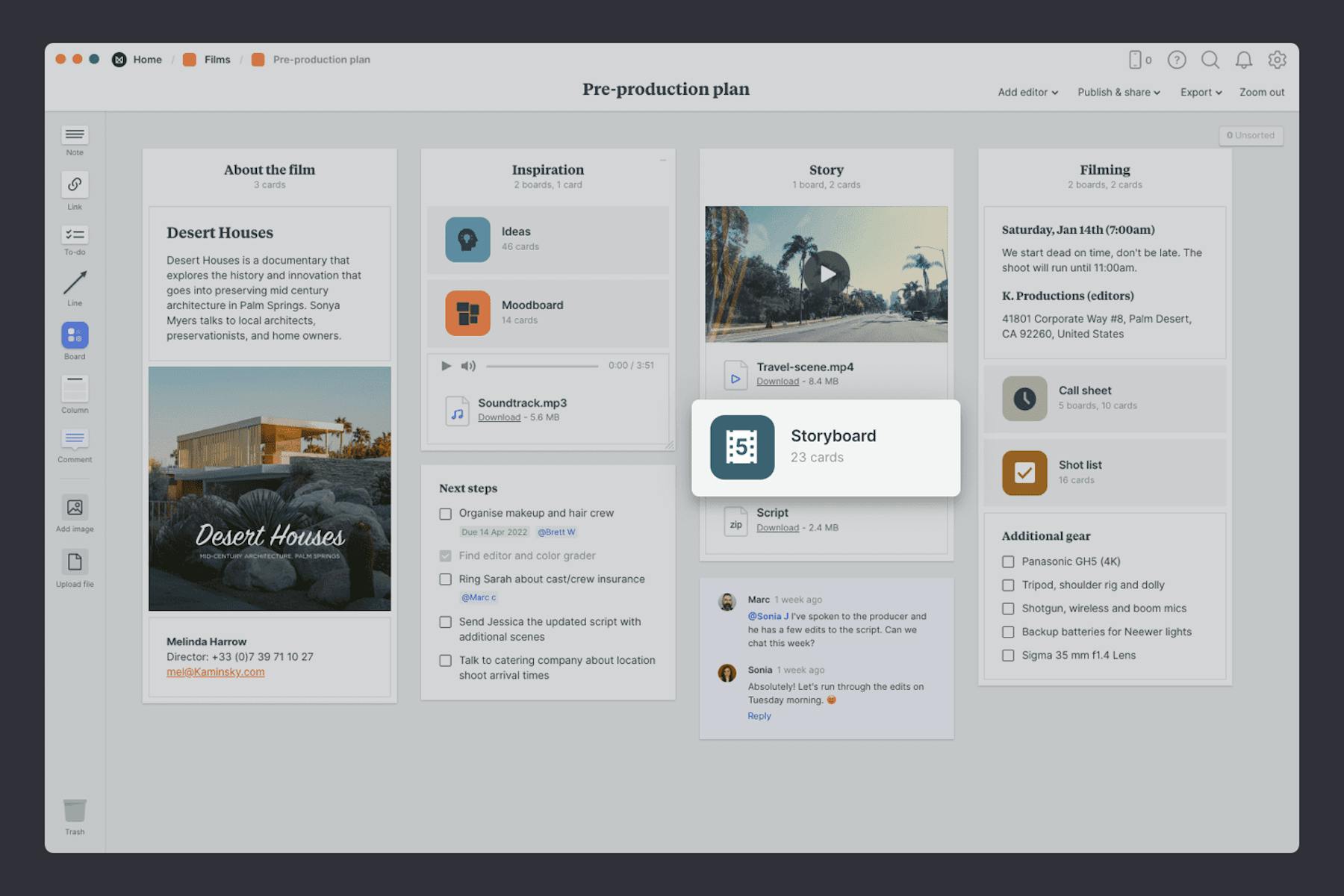 How to Plan a Film: The six essential steps of film pre-production