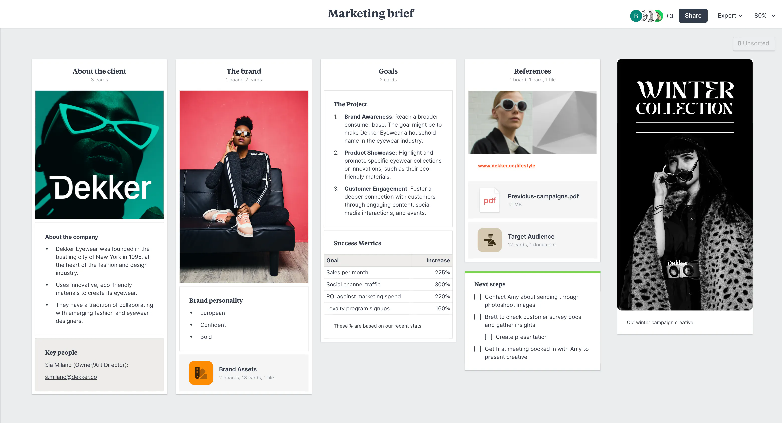 The visual workspace for marketers - Milanote