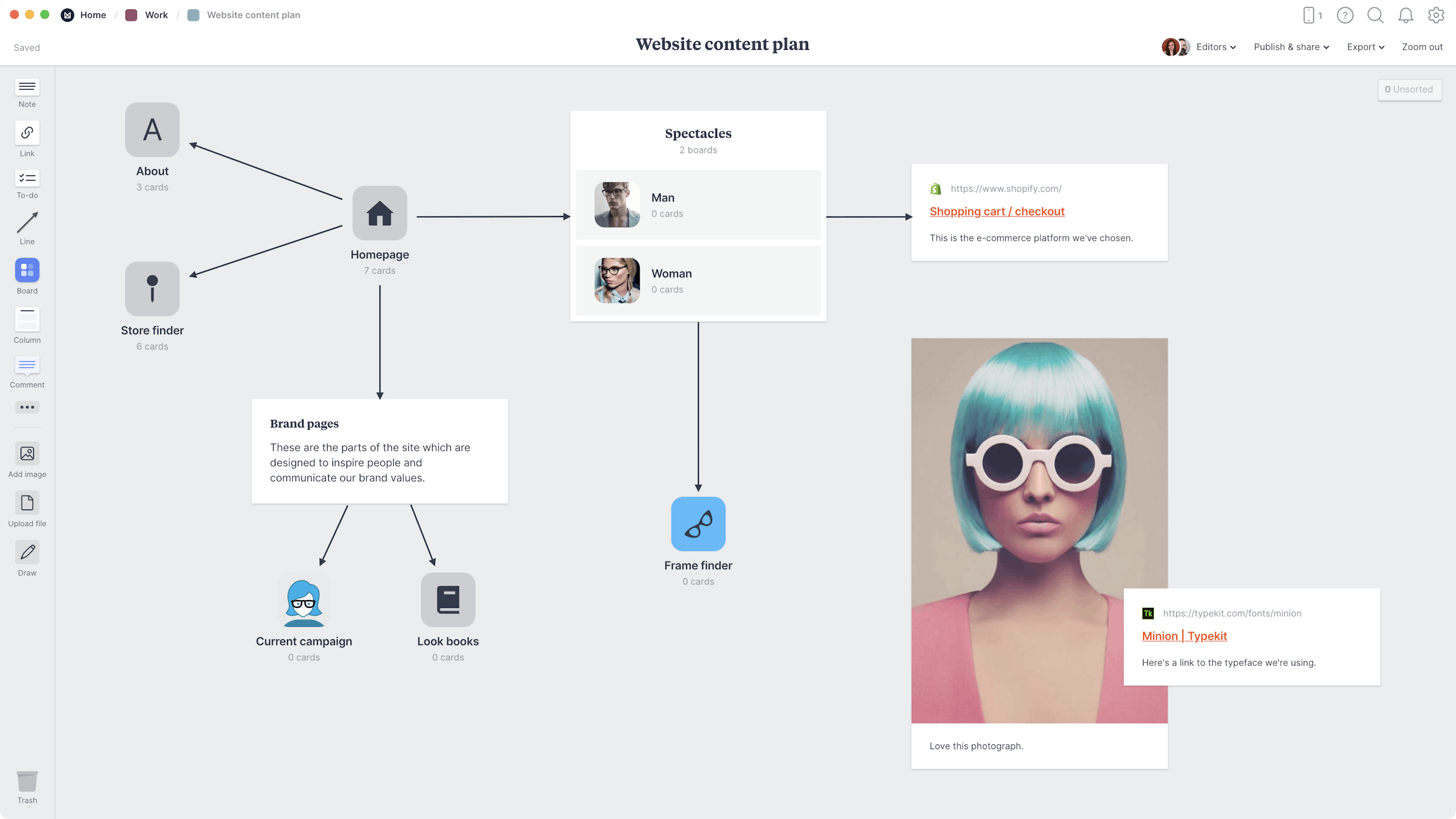 Website Planning Template - Website Design Plan - Milanote