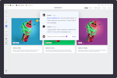 Motion Design Style Frames - Template & Example - Milanote