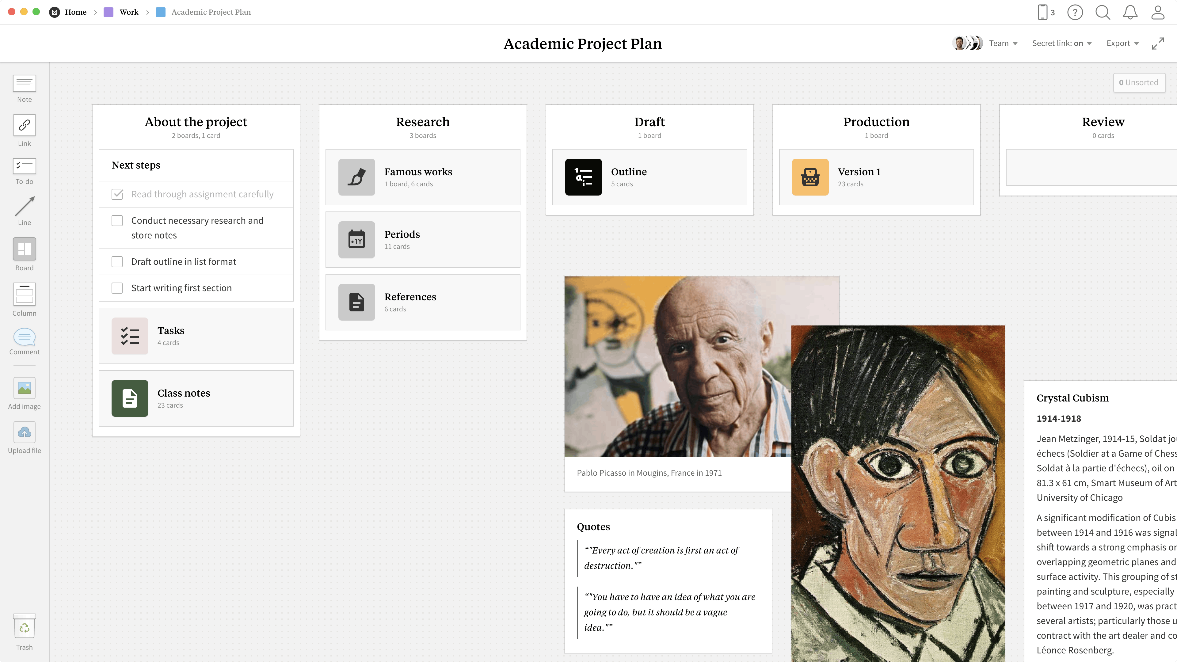 Academic Project Plan Template & Example - Milanote
