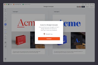 Logo Design Presentation - Free Template & Example - Milanote