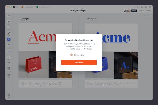 Logo Design Presentation - Free Template & Example - Milanote