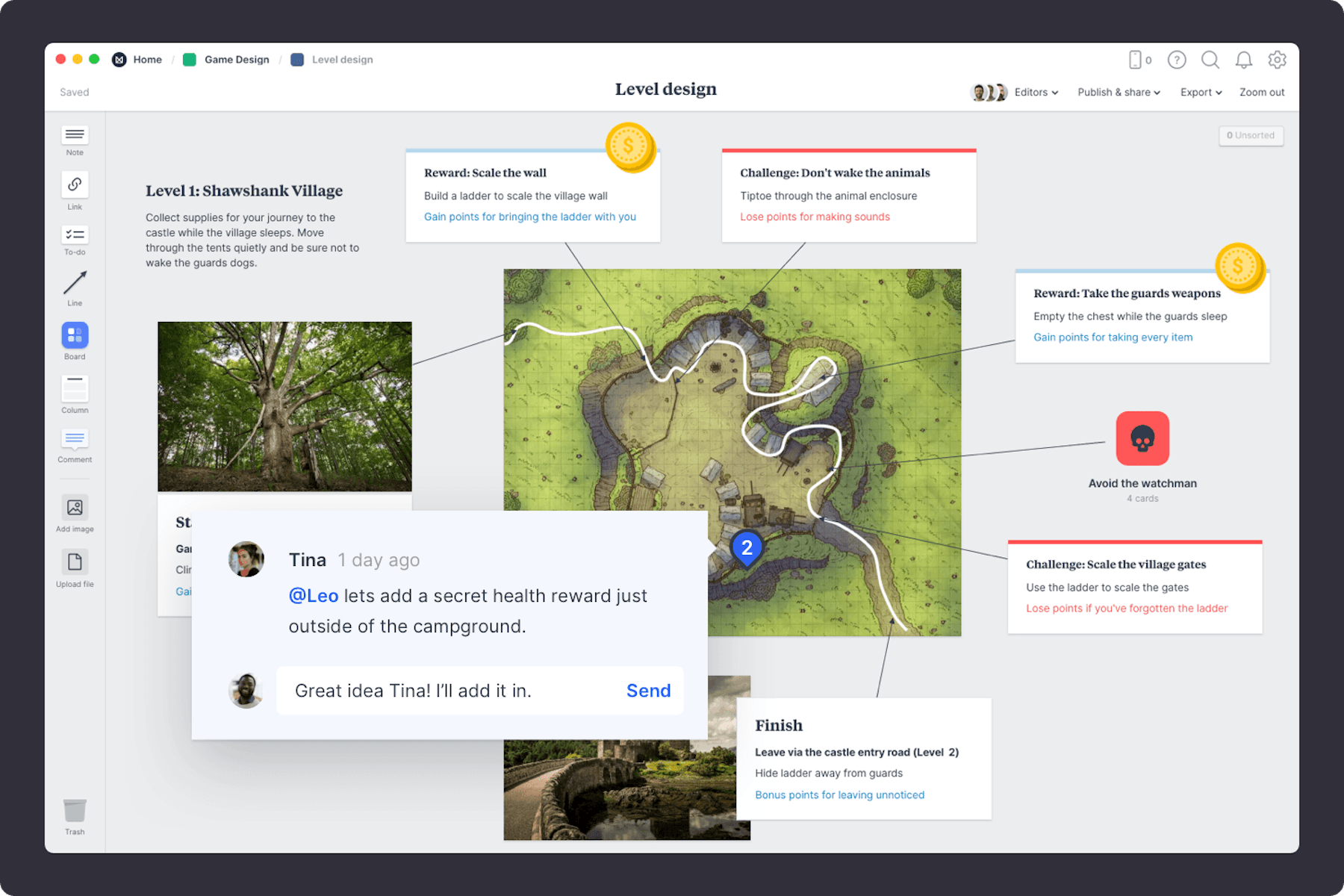 Game Design Document - Template & Example - Milanote