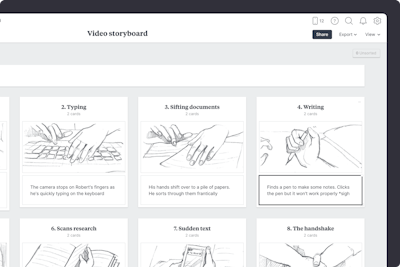 Video Storyboard - Templates & Examples - Milanote
